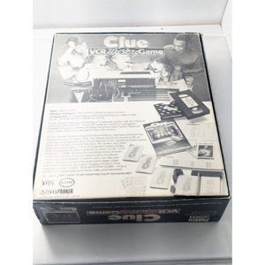 Toys | Clue Vcr Mystery Game Vhs Format Complete 1985 Vintage | Poshmark